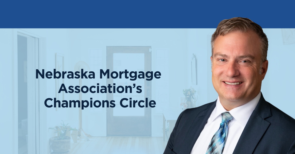 Mark McGee recognized by the Nebraska Mortgage Association 2024 Champions Circle - American ...